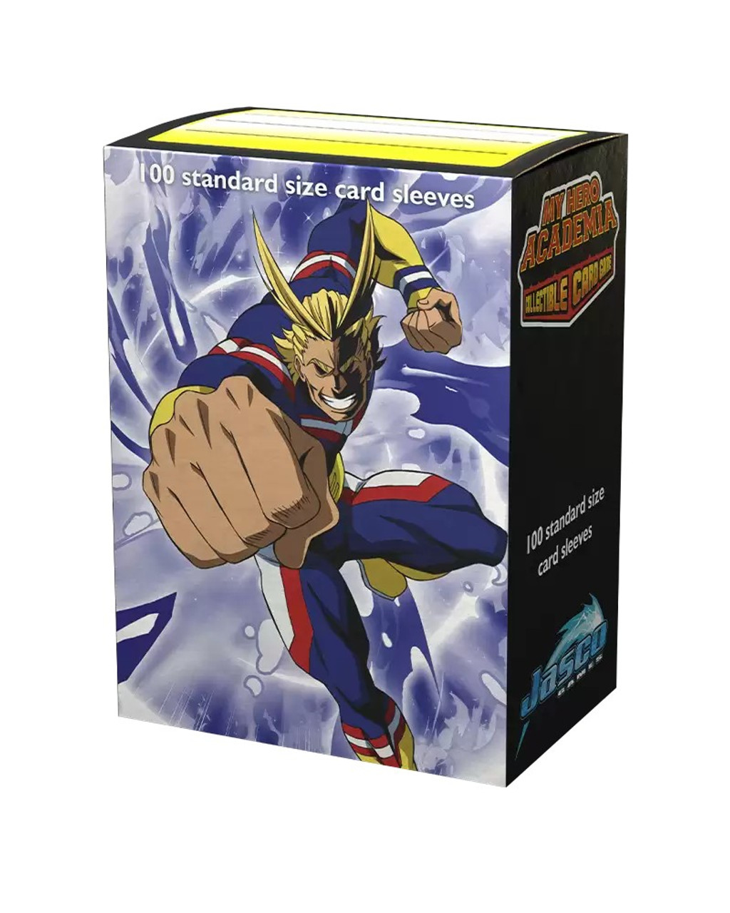 Dragon Shield Art Sleeves Matte MHA All Might Punch (100 Sleeves)