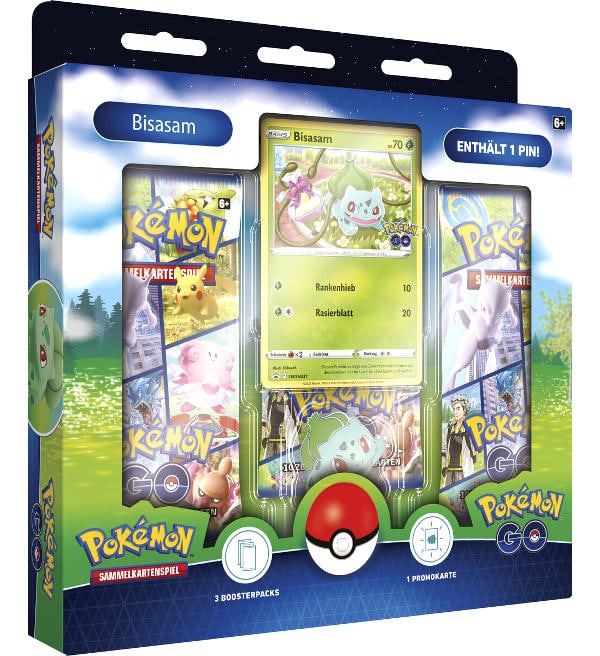 Pokemon GO Pin Box Bisasam DE