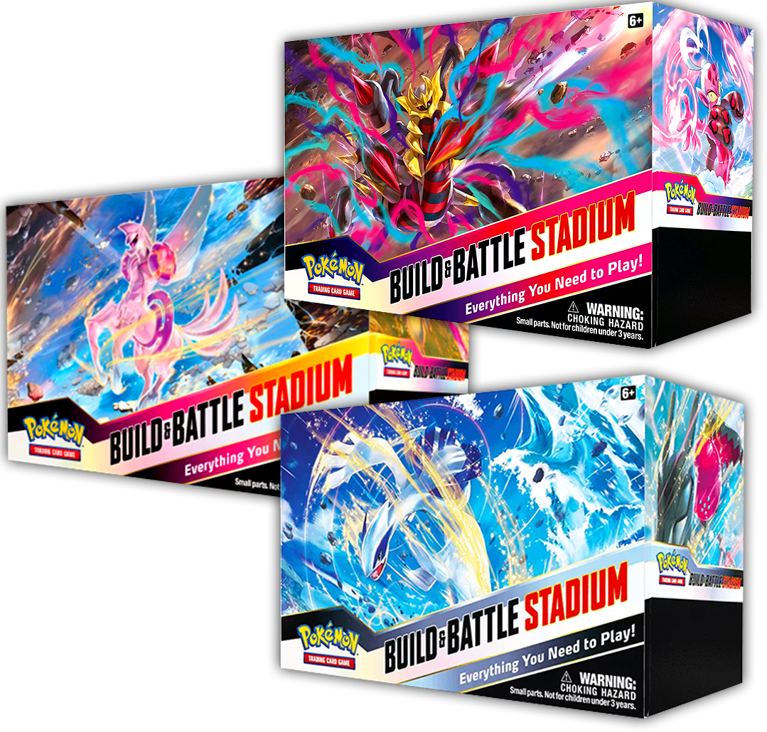 Sword & Shield 3er Bundle Build & Battle Stadium EN