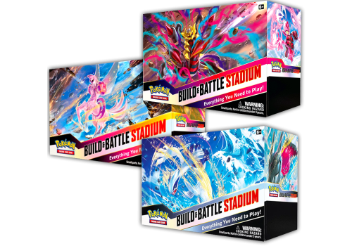 Sword & Shield 3er Bundle Build & Battle Stadium EN