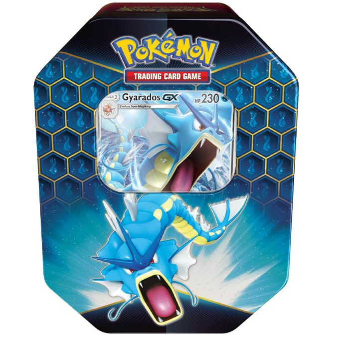 Gyarados GX Tin Box ENG Hidden Fates