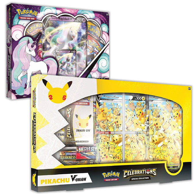 Celebrations Pikachu V Union Collection Bundle EN