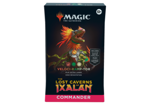 Magic The Gathering The Lost Cavern of Ixalan Veloci-Ramp-Tor Commander EN