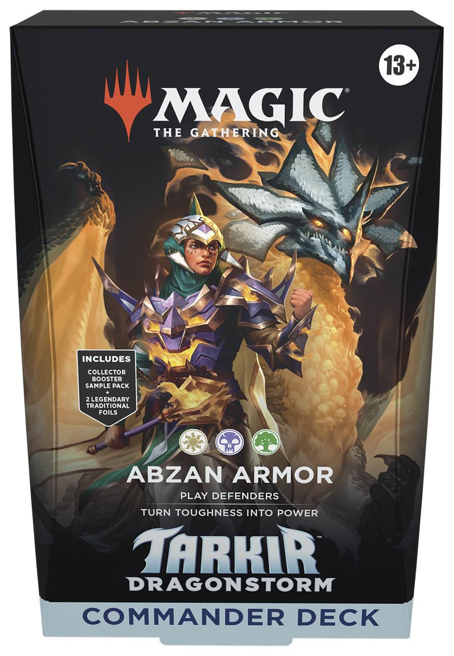 Magic The Gathering Tarkir: Dragonstorm Abzan Armor Commander EN